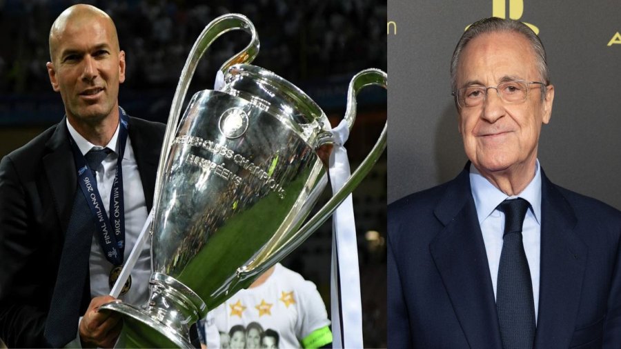 Florentino Perez wants Zidane back at Real Madrid with new role ...